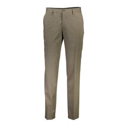 Anzughose LINDBERGH "Anzughose Modern Fit", Herren, Gr. 56, beige (dk sand mel), Obermaterial: 54% Polyester, 44% Wolle, 2% Elasthan. Futter: 95% Polyester, 5% Elasthan, meliert, normal, Hosen Anzughose