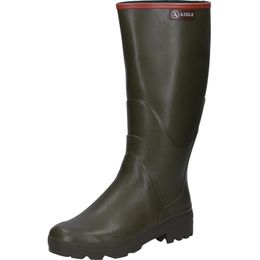 Gummistiefel Aigle "Stiefel Chambord Pro 2", Damen, Gr. 41, gr&uuml;n (khaki), Obermaterial: 100% Naturkautschuk NaRubber., Schuhe Gummistiefel