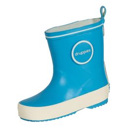 Gummistiefel Druppies "Regenstiefel Druppies Kinderstiefel", M&auml;dchen, Gr. 26, blau (hellblau), Obermaterial: 100% Naturkautschuk NaRubber., Schuhe Gummistiefel