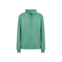 Strickpullover soyaconcept "Soya Concept Sweater SC", Damen, Gr. XL, 7505 frosty spruce, Obermaterial: 48% Modal, 48% Polyester, 4% Elasthan, Pullover Strickpullover
