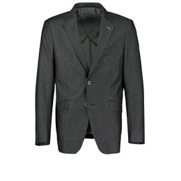 Anzugsakko LINDBERGH "Anzugjacke Modern Fit", Herren, Gr. 30, grau (grau mel), Obermaterial: 62% Polyester, 32% Viskose, 6% Elasthan; Futter: 95% Polyester, 5% Elasthan, Sakkos