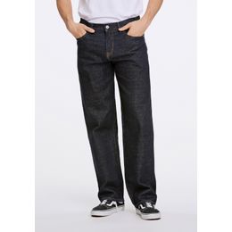 5-Pocket-Jeans Junk De Luxe "Jeans Loose Fit", Herren, Gr. 38, L&auml;nge 32, rinse wash, Obermaterial: 99% Baumwolle, 1% Elasthan, loose fit, Jeans 5-Pocket-Jeans
