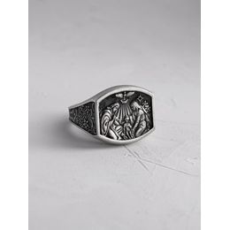 Reytel Ring 'BABY JESUS NATIVITY' male Silver size 55