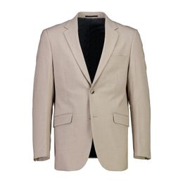 Anzugsakko LINDBERGH "Sakko Modern Fit", Herren, Gr. 29, sand mel, Obermaterial: 67% Polyester, 28% Viskose, 5% Elasthan; Futter: 98% Polyester, 2% Elasthan, Sakkos