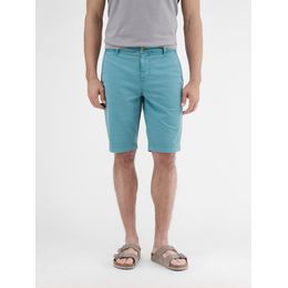 Bermudas Lerros "Stretch-Bermuda, Comfort Fit", Herren, Gr. 38, blau (aqua), 98% Baumwolle, 2% Elasthan, Hosen Bermudas