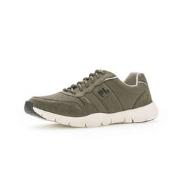 Sneaker Gabor "Sneaker low", Herren, Gr. 45, gr&uuml;n, Schuhe Sneaker