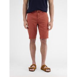 Bermudas Lerros "Stretch-Bermuda, Comfort Fit", Herren, Gr. 36, earth rot, 98% Baumwolle, 2% Elasthan, Hosen Bermudas