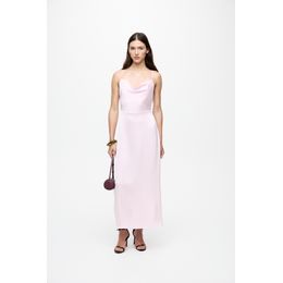 Tr&auml;gerkleid Vila "VIRAVENNA STRAP ANKLE DRESS - NOOS", Damen, Gr. 36, N-Gr, cherry blossom, Web, Obermaterial: 100% Polyester, unifarben, slim fit, V-Ausschnitt, Kleider Tr&auml;gerkleid, Sommerkleid