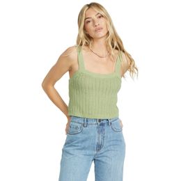 Sweatshirt Billabong "Tropic Rome", Damen, Gr. L, gr&uuml;n (pistachio), Obermaterial:100% Walkfrottier., Sweatshirts Sweatshirt