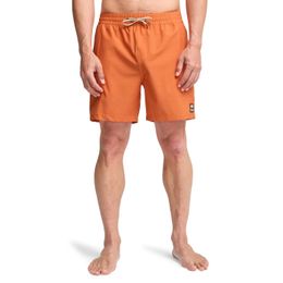 Boardshorts Billabong "Every Other Day", Herren, Gr. S, clay orange, Obermaterial: 72% Microfaser, 20% Walkfrottier, 8% Elasthan;, Hosen