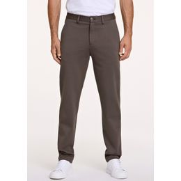 Stoffhose LINDBERGH "Stoffhose Slim Fit", Herren, Gr. L, gr&uuml;n (dk army), Obermaterial: 75% Polyester, 22% Viskose, 3% Elasthan; Futter: 100% Polyester, slim fit, Hosen Stoffhose