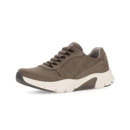 Sneaker Gabor "Sneaker low", Herren, Gr. 39, braun, Schuhe Sneaker