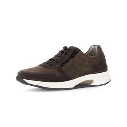 Sneaker Gabor "Sneaker low", Herren, Gr. 40,5, braun, Schuhe Sneaker
