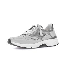 Sneaker Gabor "Sneaker low", Damen, Gr. 35,5, grau, Schuhe Sneaker