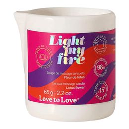 Love to Love Light My Fire - Lotus Flower, 65 g