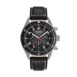 SWISS MILITARY HANOWA Analog Watch 'Greyhound Chrono' male Black size One Size