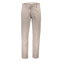 Leinenhose LINDBERGH "Leinenhose Tapered Fit", Herren, Gr. M, beige (sand), Obermaterial: 55% Leinen, 45% Baumwolle, unifarben, gerade, unten schmal, Hosen