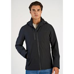 Parka LINDBERGH "Parka Relaxed Fit", Herren, Gr. L, navy, Obermaterial: 88% Polyester, 12% Elasthan; Futter: 100% Polyester, unifarben, l&auml;ssig geschnitten, Jacken Parka