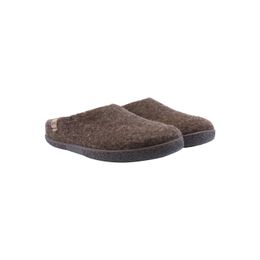 Hausschuh LINDBERGH "Schuhe", Herren, Gr. 43, braun, Obermaterial: 100% Wolle, Schuhe Hausschuh