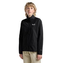 Outdoorjacke Jack Wolfskin "PRELIGHT STRIDE JKT W", Damen, Gr. S (36), schwarz, Obermaterial: 100% POLYESTER. Futter: 100% POLYESTER, Jacken Outdoorjacke