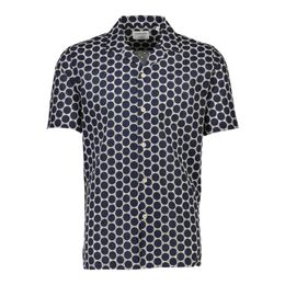Flanellhemd LINDBERGH "Freizeithemd Relaxed Fit", Herren, Gr. L, Normalgr&ouml;&szlig;en, blau (navy), Obermaterial: 100% Baumwolle, Hemden