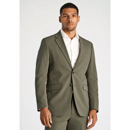 Anzug LINDBERGH "Anzug Modern Fit", Herren, Gr. 50, gr&uuml;n (army), Obermaterial: 67% Polyester, 28% Viskose, 5% Elasthan; Futter: 98% Polyester, 2% Elasthan, Anz&uuml;ge