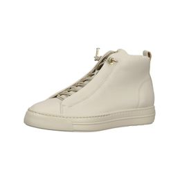 Sneaker Paul Green "Paul Green Sneaker Glattleder", Damen, Gr. 37,5, hellbeige, Glattleder, Schuhe Sneaker