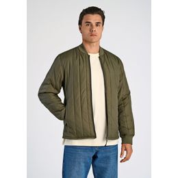 Windbreaker LINDBERGH "Windjacke Relaxed Fit", Herren, Gr. XL, army, Obermaterial: 100% Polyamid; Futter: 100% Polyester; F&uuml;llung: 100% Polyester, l&auml;ssig geschnitten, Jacken Windbreaker