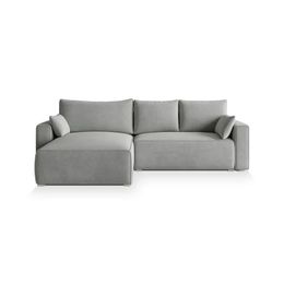 MASSENO Ecksofa mit Schlaffunktion Foril grau Ma&szlig;e (cm): B: 265 H: 83 &raquo; M&ouml;bel Kraft