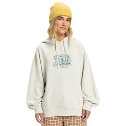 Hoodie Quiksilver "Standard", Damen, Gr. M, moonstruck, Obermaterial: 100% Walkfrottier;, Sweatshirts Hoodie