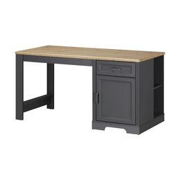 M&ouml;bel Kraft Schreibtisch schwarz Ma&szlig;e (cm): B: 150 H: 76 T: 70.0 &raquo; M&ouml;bel Kraft