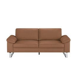 Max Schelling Ledersofa mit Kufengestell Maximum braun Ma&szlig;e (cm): B: 204 H: 89 T: 97.0 &raquo; M&ouml;bel Kraft