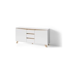 by Living Sideboard wei&szlig; Ma&szlig;e (cm): B: 160 H: 76 &raquo; M&ouml;bel Kraft