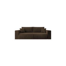 Selsey Einzelsofa mit Schlaffunktion Farese braun Ma&szlig;e (cm): B: 257 H: 85 &raquo; M&ouml;bel Kraft