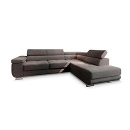 MASSENO Ecksofa mit Schlaffunktion Apiro braun Ma&szlig;e (cm): B: 277 H: 90 &raquo; M&ouml;bel Kraft