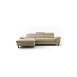 Selsey Ecksofa mit Schlaffunktion Lambo beige Ma&szlig;e (cm): B: 268 H: 98 &raquo; M&ouml;bel Kraft
