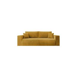 Selsey Einzelsofa mit Schlaffunktion Farese gelb Ma&szlig;e (cm): B: 257 H: 85 &raquo; M&ouml;bel Kraft