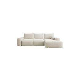 Selsey Ecksofa mit Schlaffunktion Carnos creme Ma&szlig;e (cm): B: 264 H: 82 &raquo; M&ouml;bel Kraft