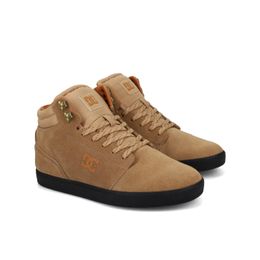 Outdoorwinterstiefel DC Shoes "Crisis 2 Hi Wnt", Herren, Gr. 11,5(45), schwarz (tan, schwarz), Obermaterial:Obermaterial: Leder [Kuh] / Futter: Textil / Au&szlig;ensohle: Gummi;, Schuhe Outdoorwinterstiefel