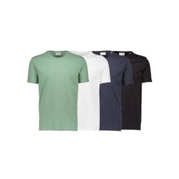 T-Shirt LINDBERGH "T-Shirt Relaxed Fit", Herren, Gr. M, multi 126, Obermaterial: 100% Baumwolle, unifarben, l&auml;ssig geschnitten, Rundhals, Shirts T-Shirt