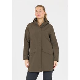 Outdoorjacke WHISTLER "Marico", Damen, Gr. 36, schwarz, grau, 100% Polyester, unifarben, normal, hoch geschlossener Ausschnitt, Jacken Outdoorjacke, aus atmungsaktivem Material