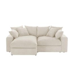 U.N.O uno Ecksofa beidseitig montierbar Nea beige Ma&szlig;e (cm): B: 260 H: 81 T: 190.0 Sofas > Sofas nach Material > Stoffsofas &raquo; Sofa DE