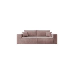 Selsey Einzelsofa mit Schlaffunktion Farese rosa/pink Ma&szlig;e (cm): B: 257 H: 85 Sofas > Sofas nach Material > Stoffsofas &raquo; Sofa DE