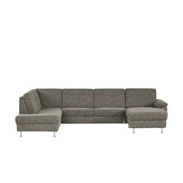 DIVA Wohnlandschaft grau - Webstoff DIVA braun Ma&szlig;e (cm): H: 90 Sofas > Sofas nach Material > Stoffsofas &raquo; Sofa DE