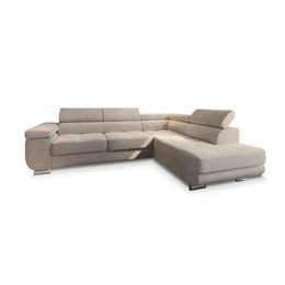 MASSENO Ecksofa mit Schlaffunktion Apiro beige Ma&szlig;e (cm): B: 277 H: 90 Sofas > Sofas nach Material > Stoffsofas &raquo; Sofa DE