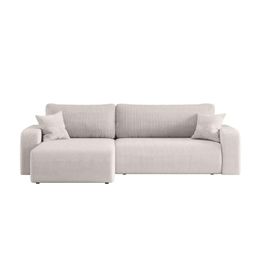 Ecksofa mit Schlaffunktion Pianio beige Ma&szlig;e (cm): B: 272 H: 82 Sofas > Sofas nach Material > Stoffsofas &raquo; Sofa DE