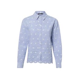 Zero Bluse Damen Gr&ouml;&szlig;e XS blau / wei&szlig;