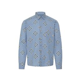 Blend Button Up Shirt 'BHDitlef ' male Blue size XXL