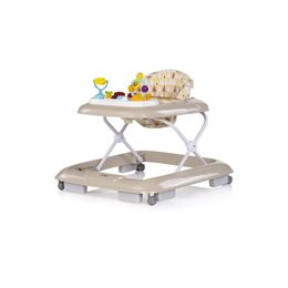 Chipolino Lauflernhilfe Baby Steps Musik Spielpanel R&auml;der Stopper klappbar Licht beige