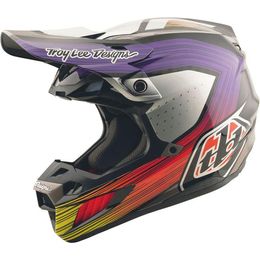 Troy Lee Designs SE5 Carbon Stripes, Motocrosshelm